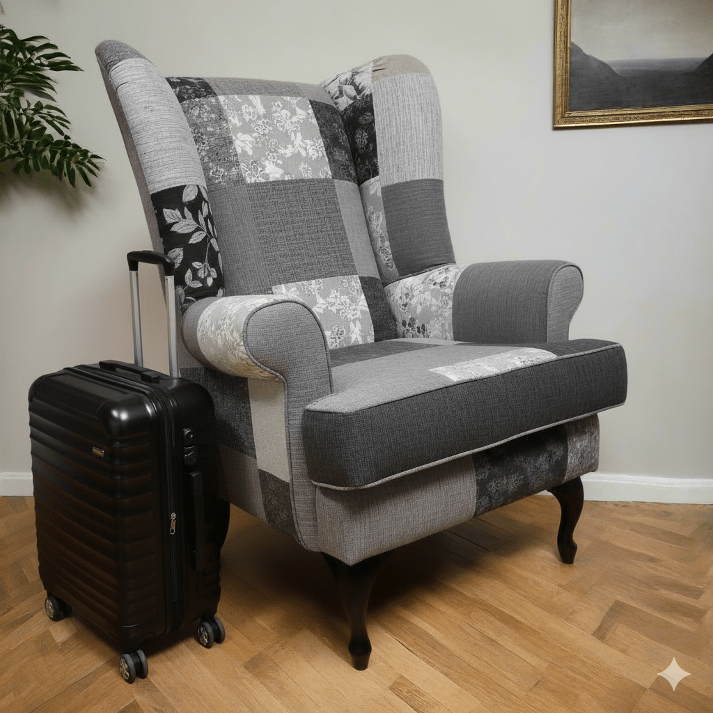 Wingback Chair - Ideal Lounge suite focal piece – That Couch Place